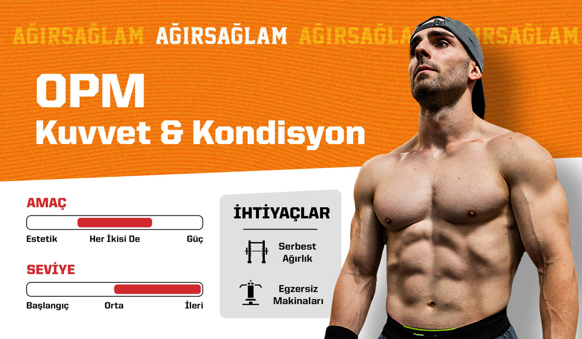 OPM Kuvvet Kondisyon: Hibrit Atlet Programı (PDF & Video) – AĞIRSAĞLAM