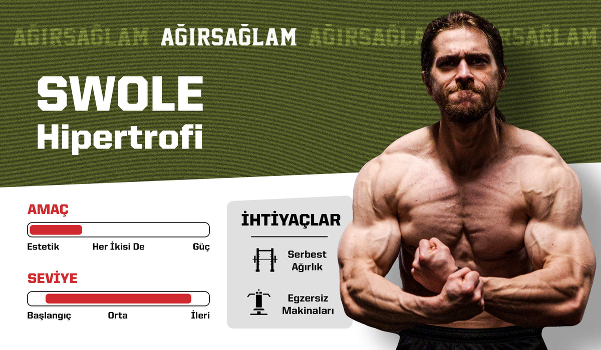 SWOLE Hipertrofi: Maksimum Kas Gelişim Programı (PDF & Video) – AĞIRSAĞLAM